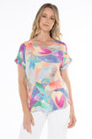 Women's Ocean Breeze Shell Top in Multicolour